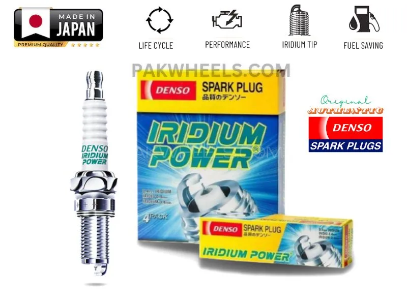 Buy IXUH22 Iridium Spark Plug Denso Japan - 3 Piece in Pakistan | PakWheels
